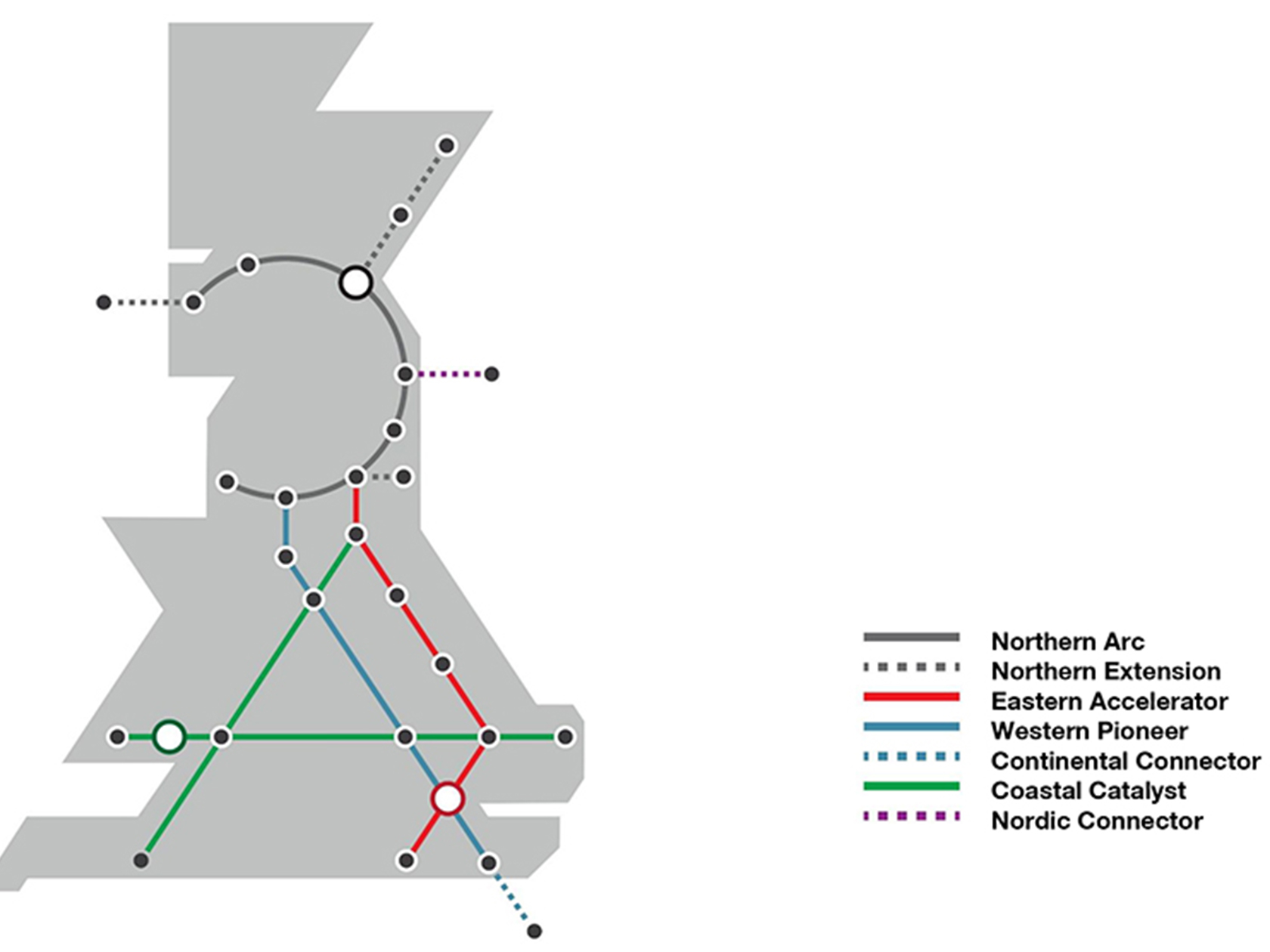 Northern Arc Hyperloop - i2C Architects